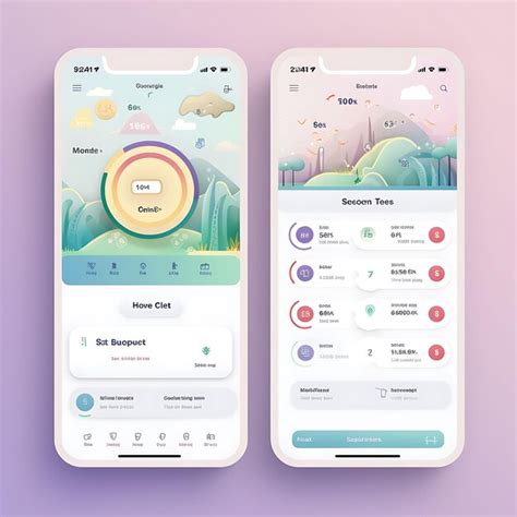 Premium Ai Image Mobile App Layout Design Of Health Symptom Diary User Friendly And