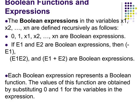 Boolean Algebrappt Programming Languages Computing
