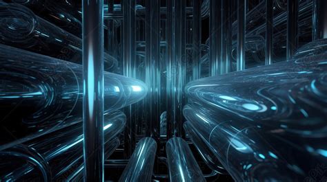 반사 및 굴절 디지털 배경의 복잡한 3d 관형 구조를 통한 미래형 네트워크 통신 개념 탐색 미래형 배경 구조 개념 배경 개념 배경 이미지 Hd 미래형 구조 개념