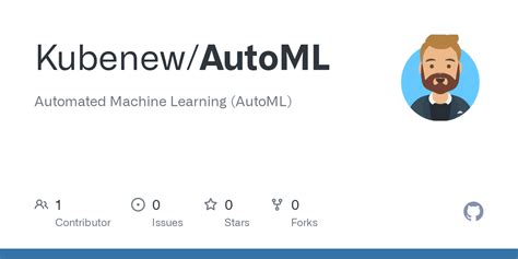 github kubenew automl automated machine learning automl