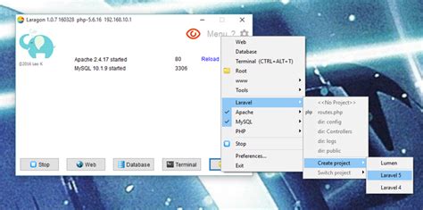Laragon ：推荐的 Windows Laravel 集成环境 知乎