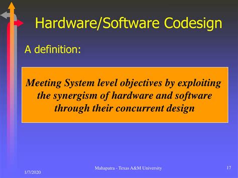 Ppt Hardware Software Codesign Of Embedded Systems Overview
