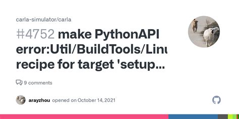 Make Pythonapi Errorutilbuildtoolslinuxmk137 Recipe For Target