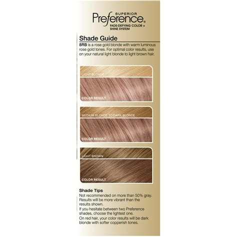 Loreal Hair Color Chart Superior Preference
