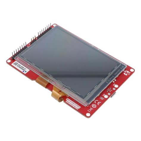 Sam E51 Touch Screen Graphics And Touch Curiosity Evaluation Kit