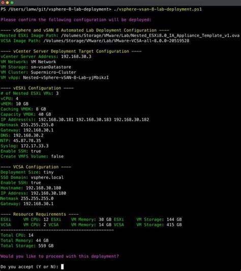 Automated Vsphere And Vsan 8 Lab Deployment Script Rvmware