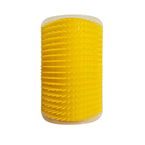 Cat Corner Scratching Rubbing Brush Grooming Hair Vicedeal