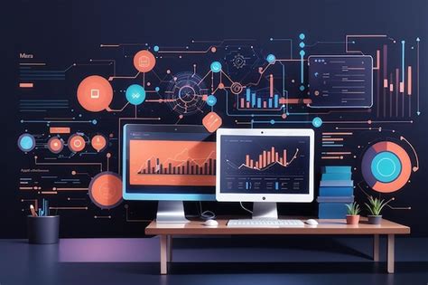 Premium Photo Business Analytics To Software Unleashing Data Visualization Automation On Your