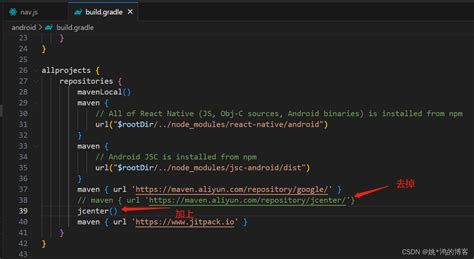 Could Not Resolve All Files For Configuration Jmessage React Plugin