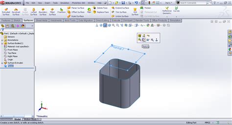 Tutorial Modeling Container Using Surfacing In Solidworks Grabcad Tutorials Tutorial Modeling Container Using Surfacing In Solidworks Grabcad Tutorials