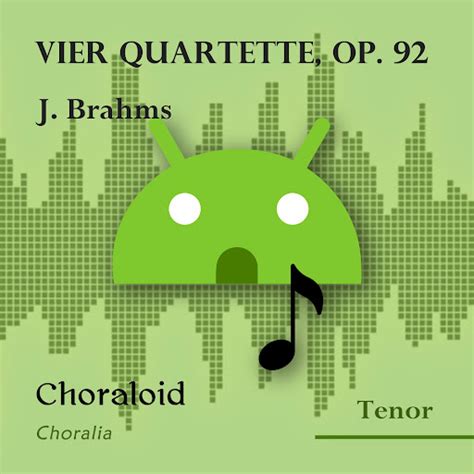 Vier Quartette Op 92 2 Spätherbst All Voices Youtube Music