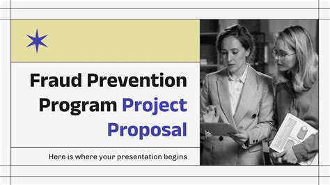 Fraud Prevention Program Project Proposal Presentation