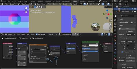 Why Is The Normal Map Baked Incorrectly For An Object With Other Normal Map In The Shader 8