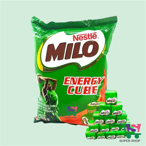 Jual Milo Energy Cube Isi 100 Pcs Shopee Indonesia