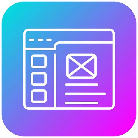 Premium Vector Layout Vector Icon Can Be Used For User Experience Iconset