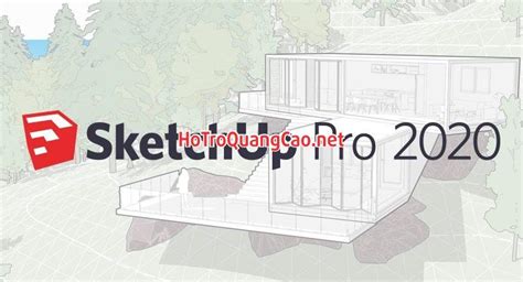 Phần Mềm Sketchup Pro 2020 Hỗ Trợ Quảng Cáo