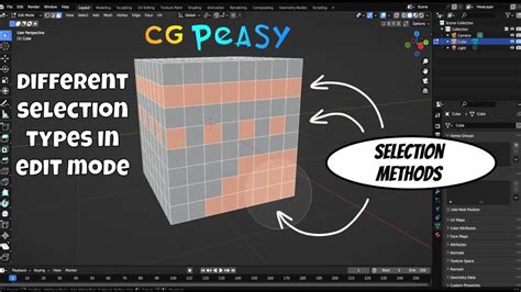 Blender Selection Methods In Edit Mode Youtube