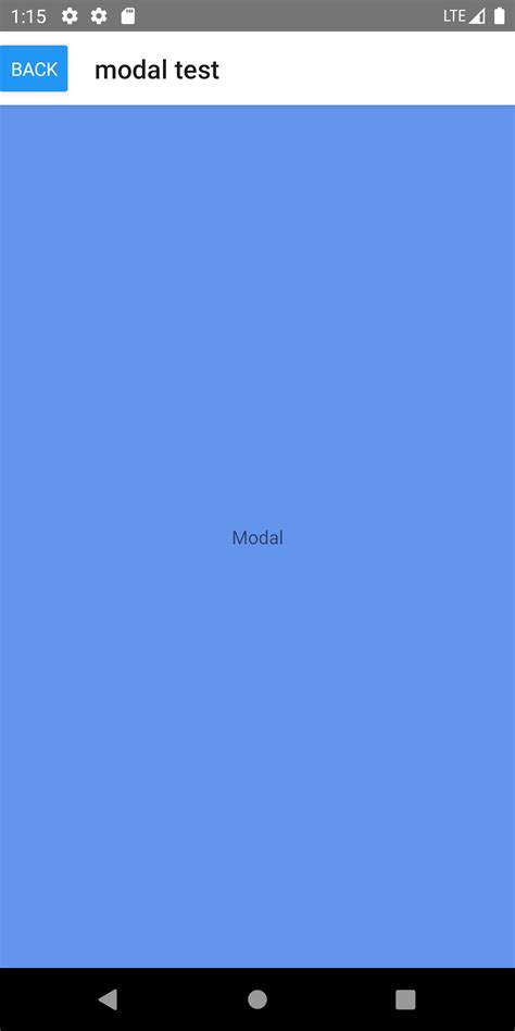 Title Not Shown On React Native Screensnative Stacks Modals With