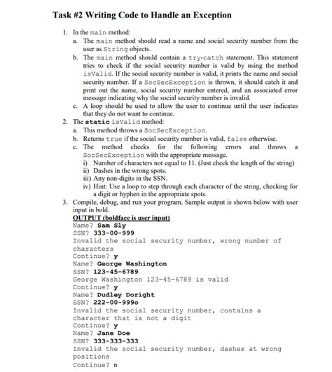 Solved Chapter 11 Lab Exceptions And Io Streams Lab