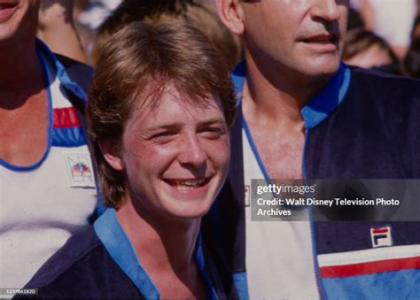 Michael J Fox Appearing In The Abc Tv Special Battle Of The Network