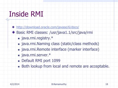 PPT Creating A Distributed System With RMI PowerPoint Presentation