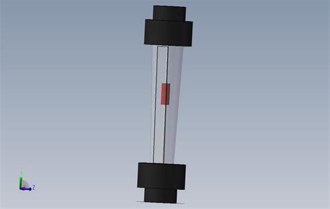 DN25 浮子流量计 SOLIDWORKS 2017 模型图纸免费下载 懒石网