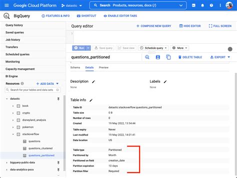 How To Use Partitions And Clusters In Bigquery Using Sql By Romain Granger Towards Data Science