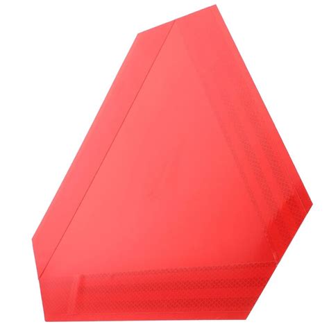 느린 이동 차량 표지판 안전을 위한 반사 삼각형 느린 이동 표지판 도로 안전