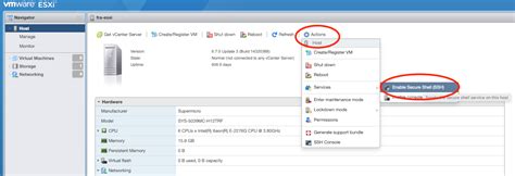 Enable Ssh Access In Esxi Clouvider