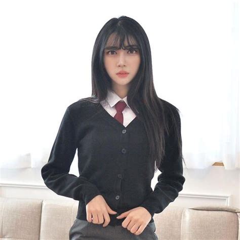 교복가디건 블랙가디건 여자가디건