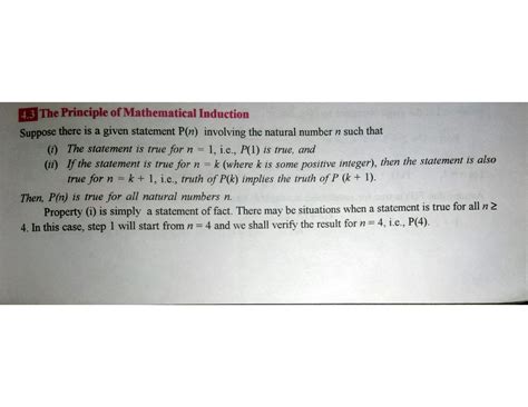 Solution Principal Of Mathematical Induction With Solved Examples