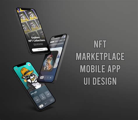 Nft Marketplace Mobile App Ui Design Figma
