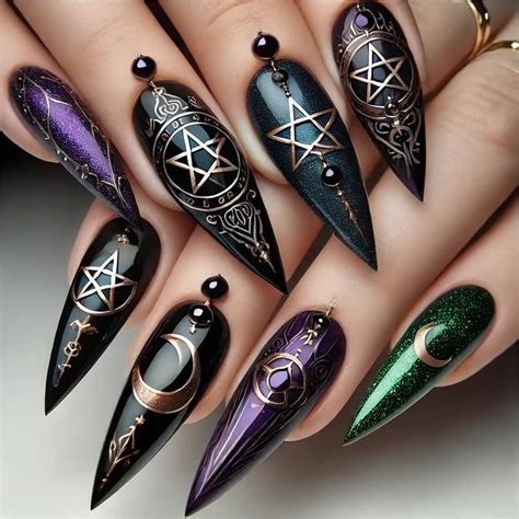 Pin By Stefani Strange On Cool And Creepy Nail Art In 2025 Halloween