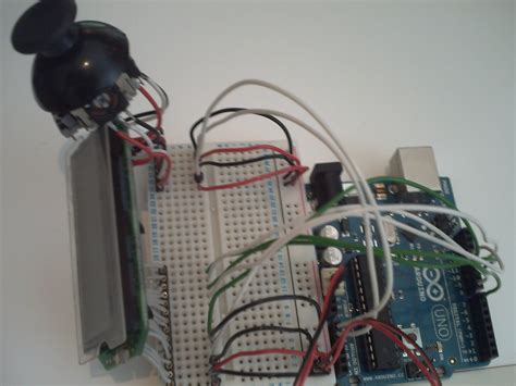 Arduino Joystick Breadboard With Lcd Output 5 Steps With Pictures Instructables