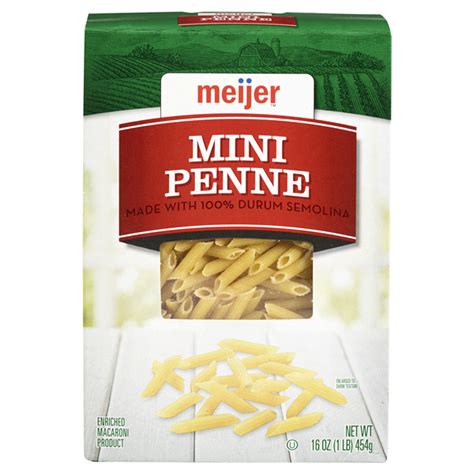 Meijer Meijer Mini Penne Enriched Macaroni Product