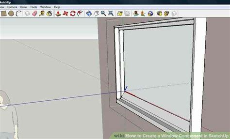 Comment Créer Un Composant Fenêtre Dans Sketchup