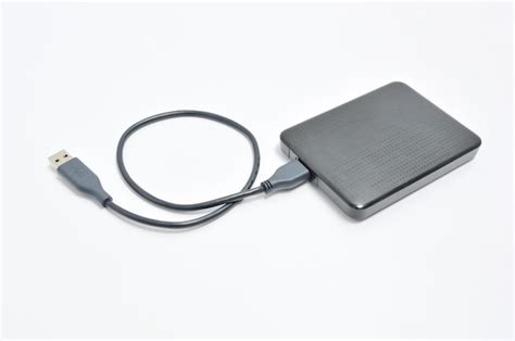 Premium Photo External Storage With Usb Wired