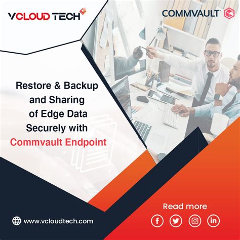 Vcloud Tech On Linkedin Commvault Endpoint Endpointprotection Protection Businessdata…