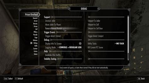 Prison Overhaul Patched LE Page Downloads SexLab Framework LE LoversLab