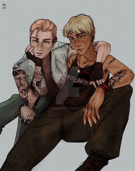 Chris And Daniel By Selenesanton On Deviantart