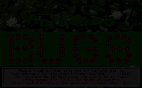ms dos animated bugs pixelated sound flix productions free download borrow and