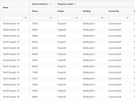 Implementation Of Searchable Grid Upwork