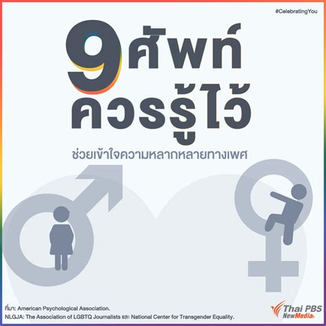 Thai Pbs 🏳‍🌈 Sex กับ Gender ใช้ต่างกันอย่างไร อะไรคือ