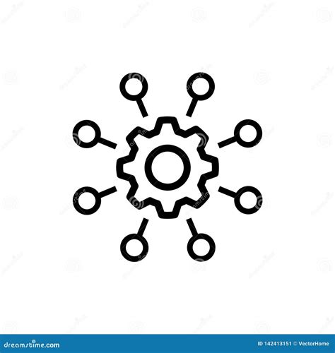 Microservices Icon Vector On A White Background CartoonDealer