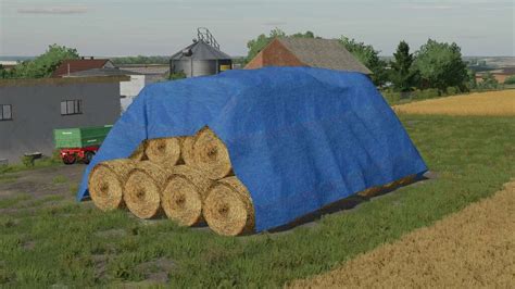 Round Bale Stack V10 Fs22 Mod Farming Simulator 22 Mod