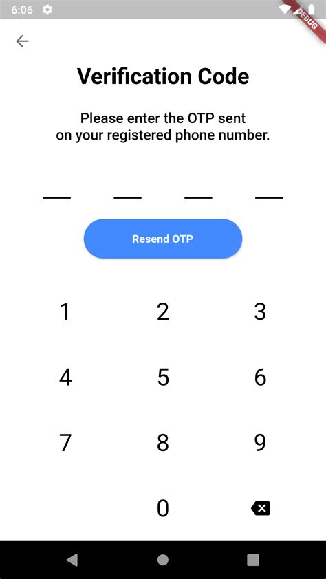 Github Asknileshflutterotpscreen