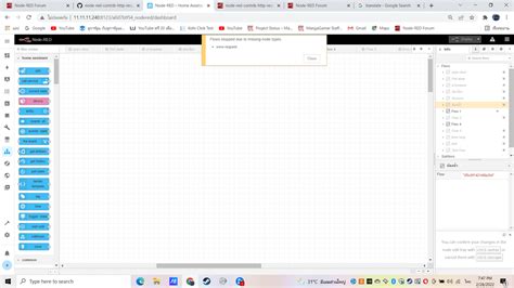 Help Me I Have Problem Flows Stopped Due To Missing Node Types