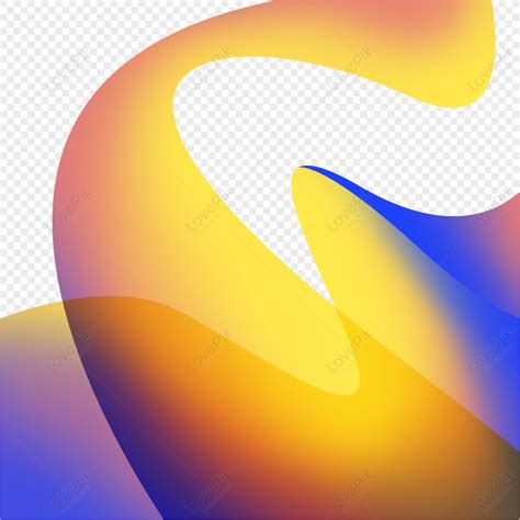 흐르는 기하학적 화려한 배경 Png 일러스트 무료 다운로드 Lovepik