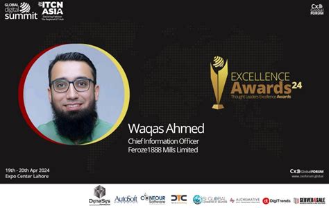 Waqas Ahmed On Linkedin Excellenceaward Recognition Cio Cxoglobalforum Itcnasia 30 Comments
