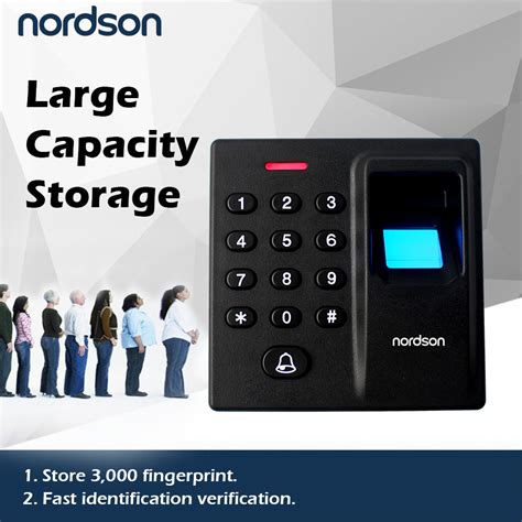 Fast Identification Verification Large Capacity Fingerprint Access Controller Standalone